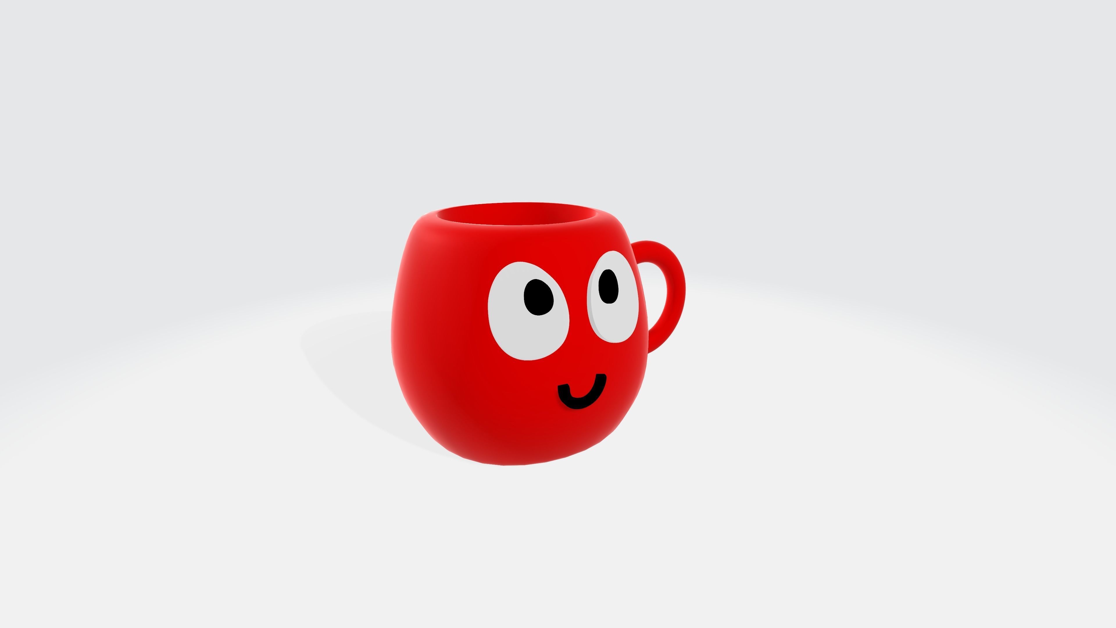 Cute mug 3D model | CGTrader