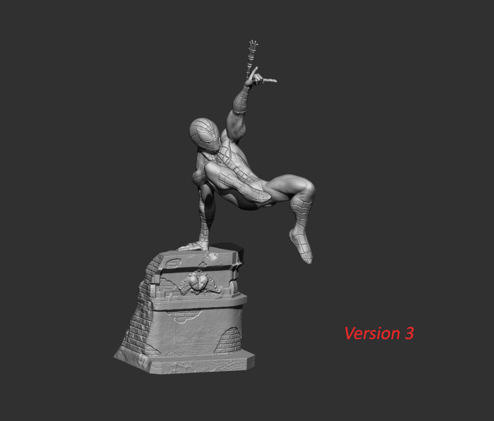 Spiderman 3D model 3D printable | CGTrader