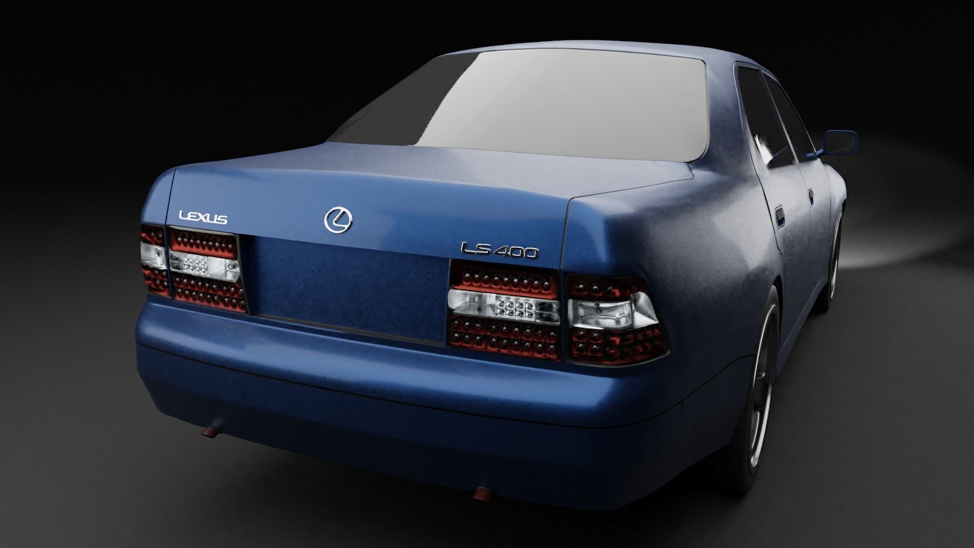 Lexus LS400 ucf 20 3D model | CGTrader