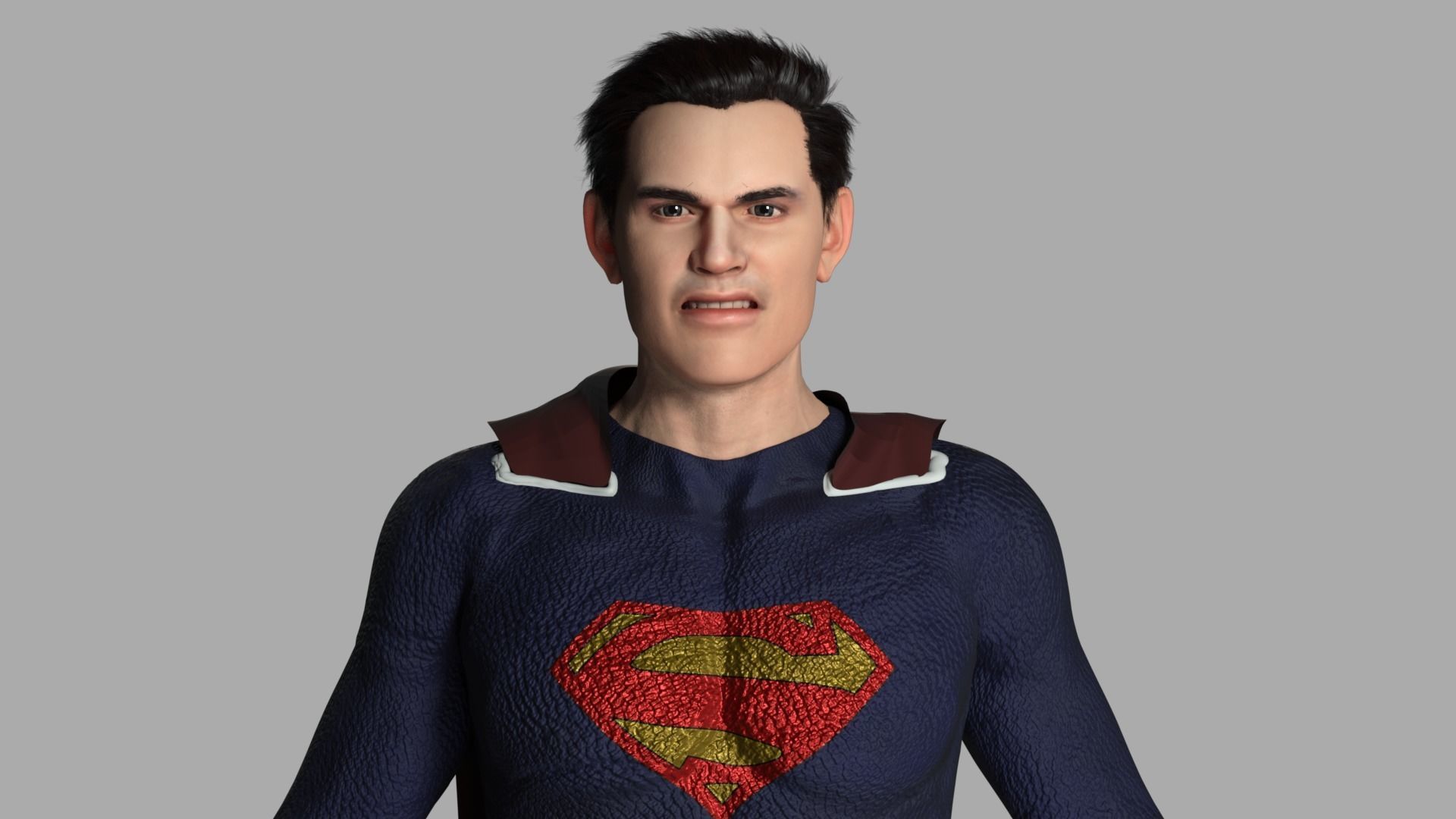 3D model Superman Rigged VR / AR / low-poly | CGTrader