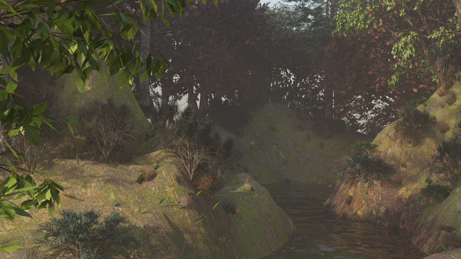 swamp 3D model animated | CGTrader