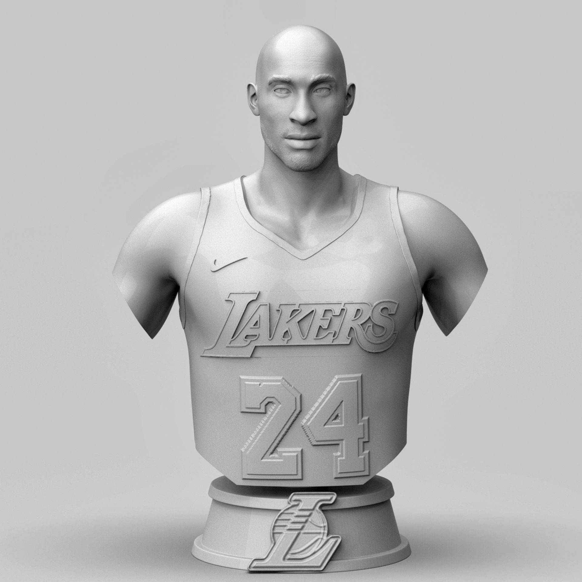 Kobe Bryant 3D Printable 2 3D model 3D printable | CGTrader