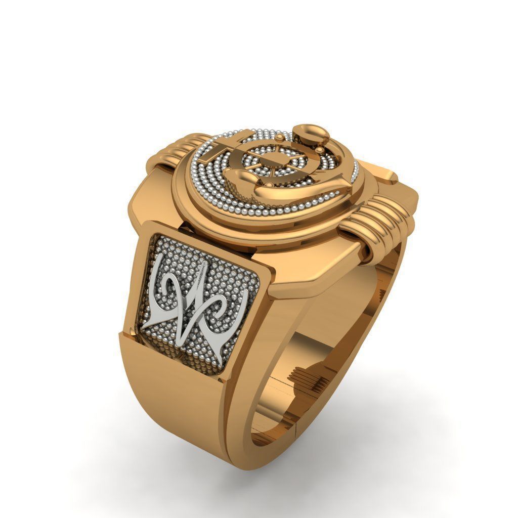 Signet Ring 3d Printable Model 3D model 3D printable | CGTrader