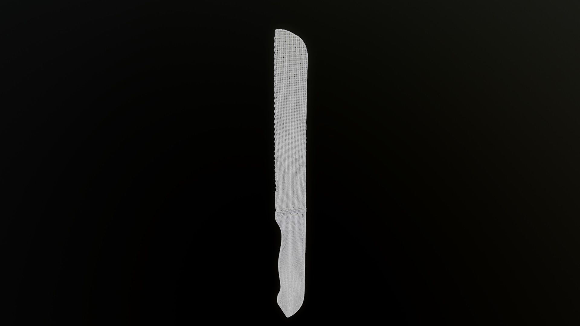 3D model 3D Scan Kitchen Knife 04 VR / AR / low-poly | CGTrader