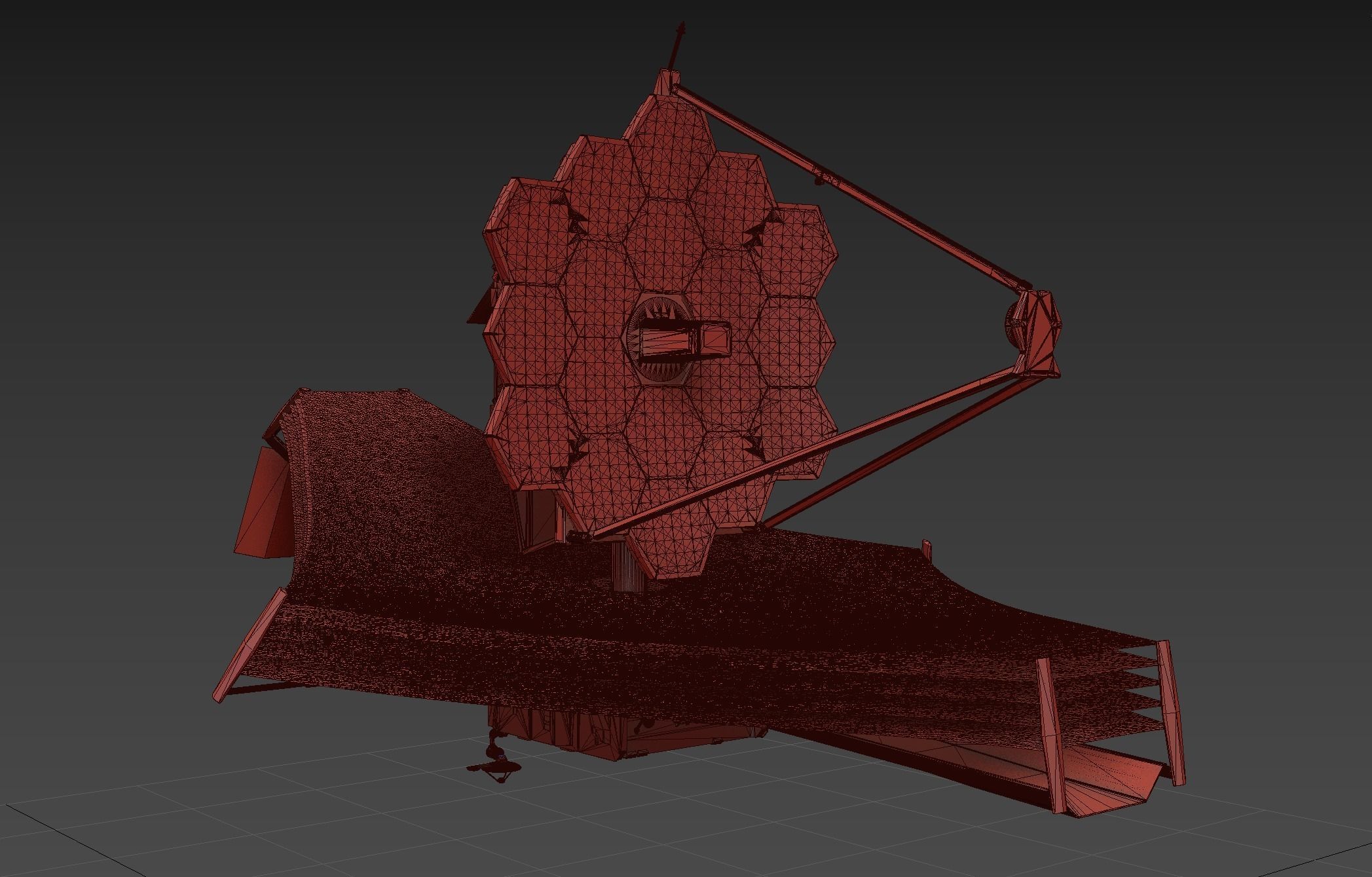 james webb space telescope 3D model | CGTrader