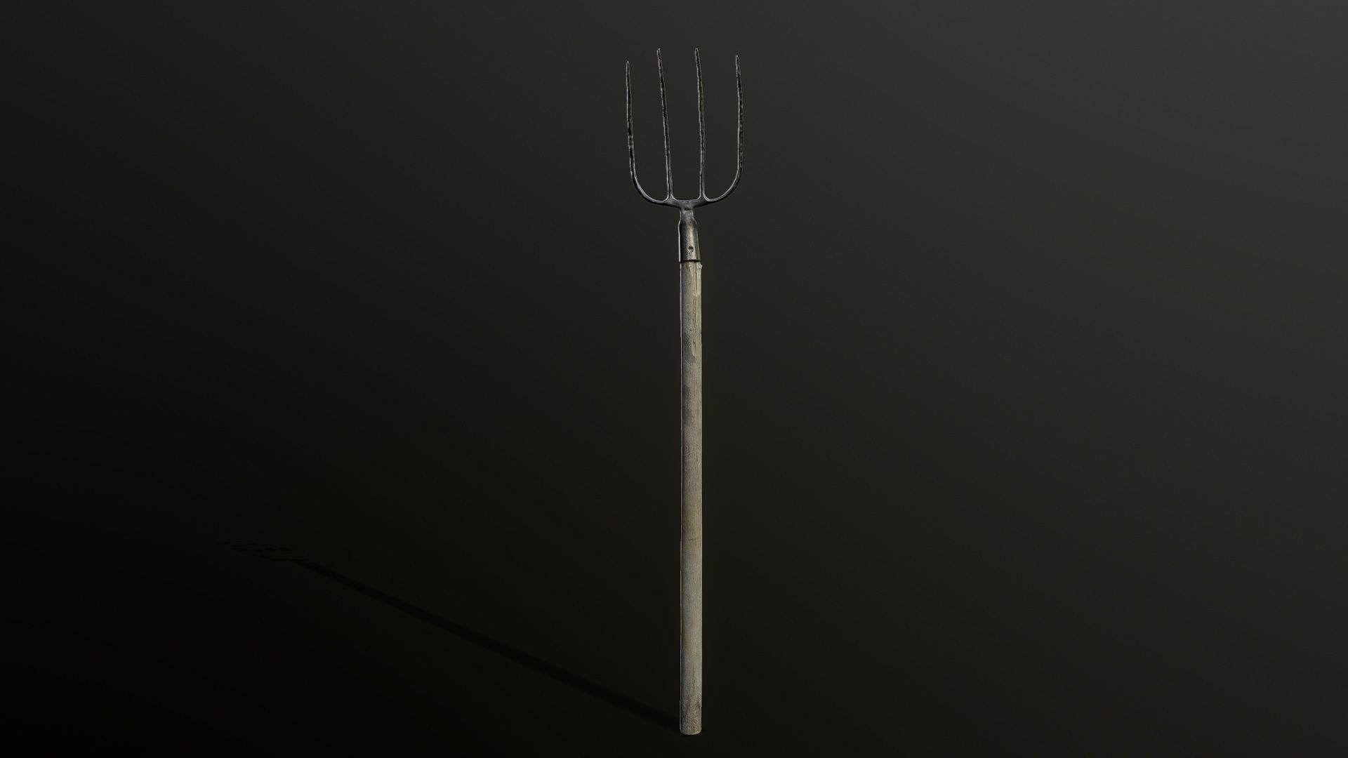 3D model 3D Scan Pitchfork VR / AR / low-poly | CGTrader