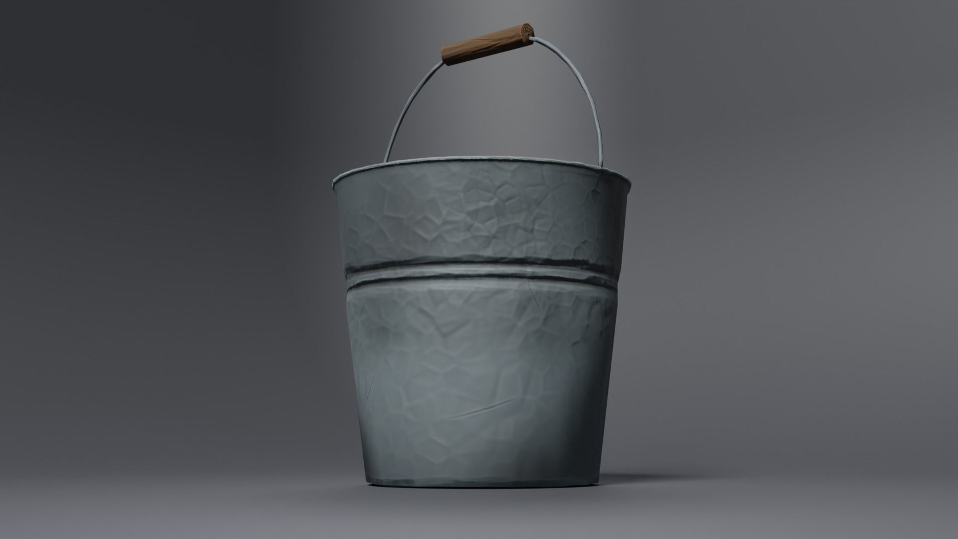 Medival stylized bucket free VR / AR / low-poly 3D model | CGTrader