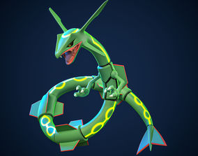 Rayquaza 3D Printing Models | CGTrader