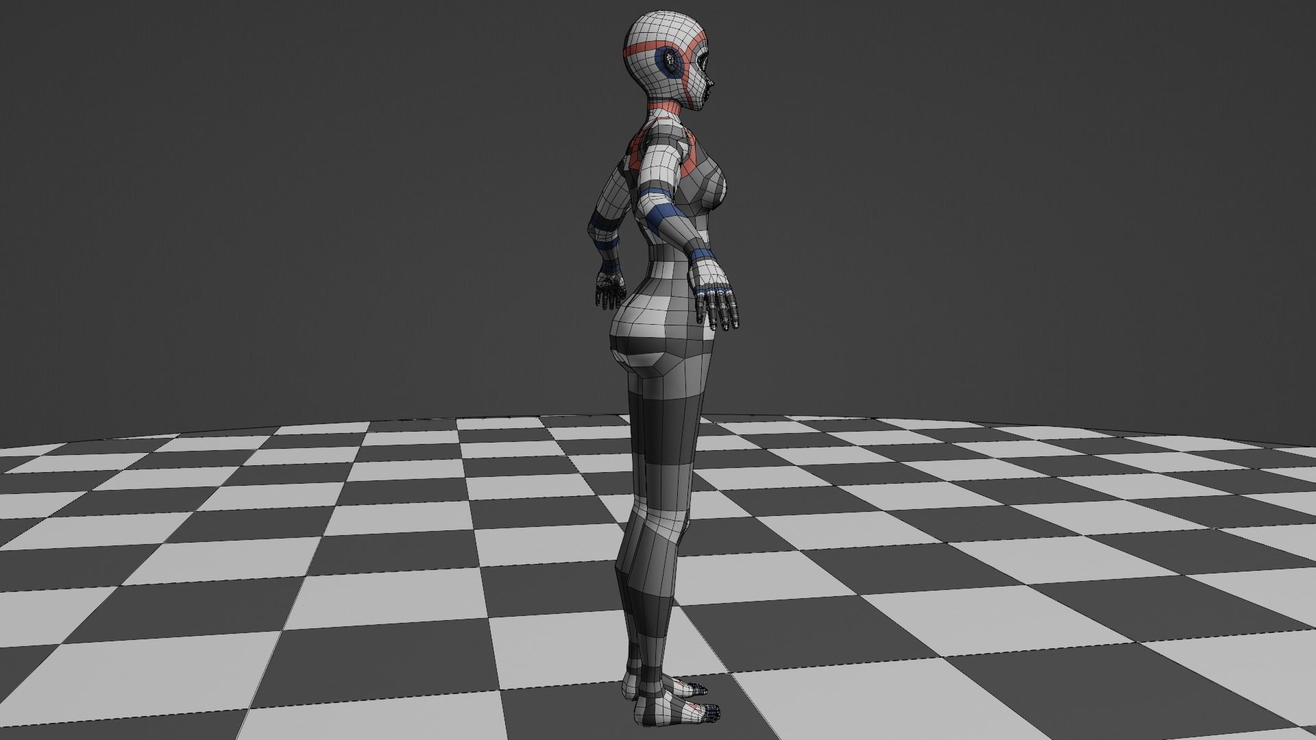 3D model Female Body - Topology VR / AR / low-poly | CGTrader