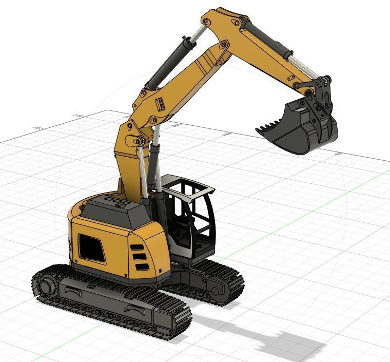 LIEBHERR R926 COMPACT 3D model 3D printable | CGTrader