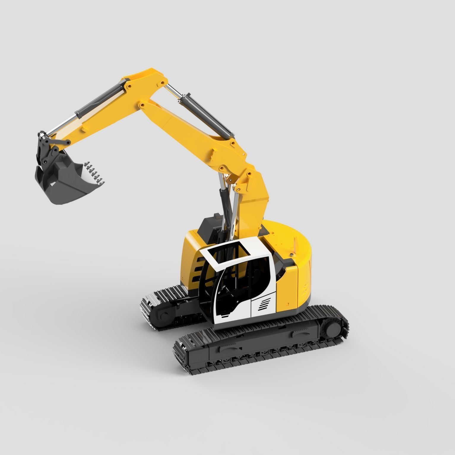 LIEBHERR R926 COMPACT 3D model 3D printable | CGTrader