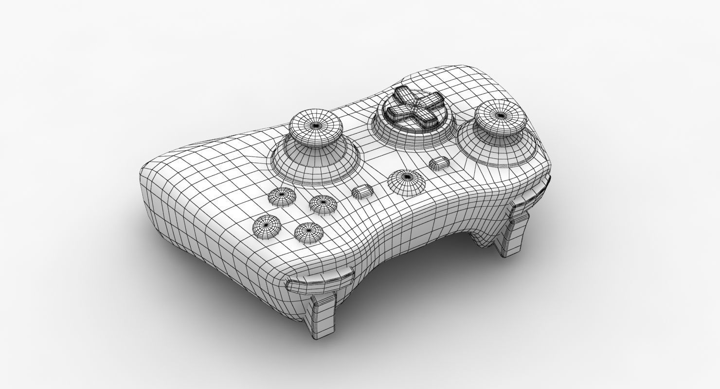 3D model XBox Controller Black VR / AR / low-poly | CGTrader