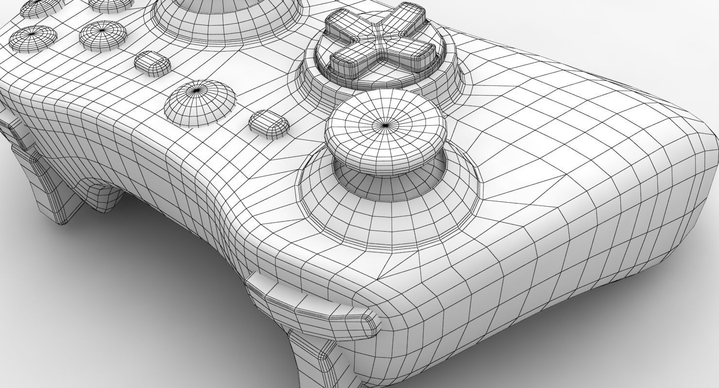 3D model XBox Controller Black VR / AR / low-poly | CGTrader