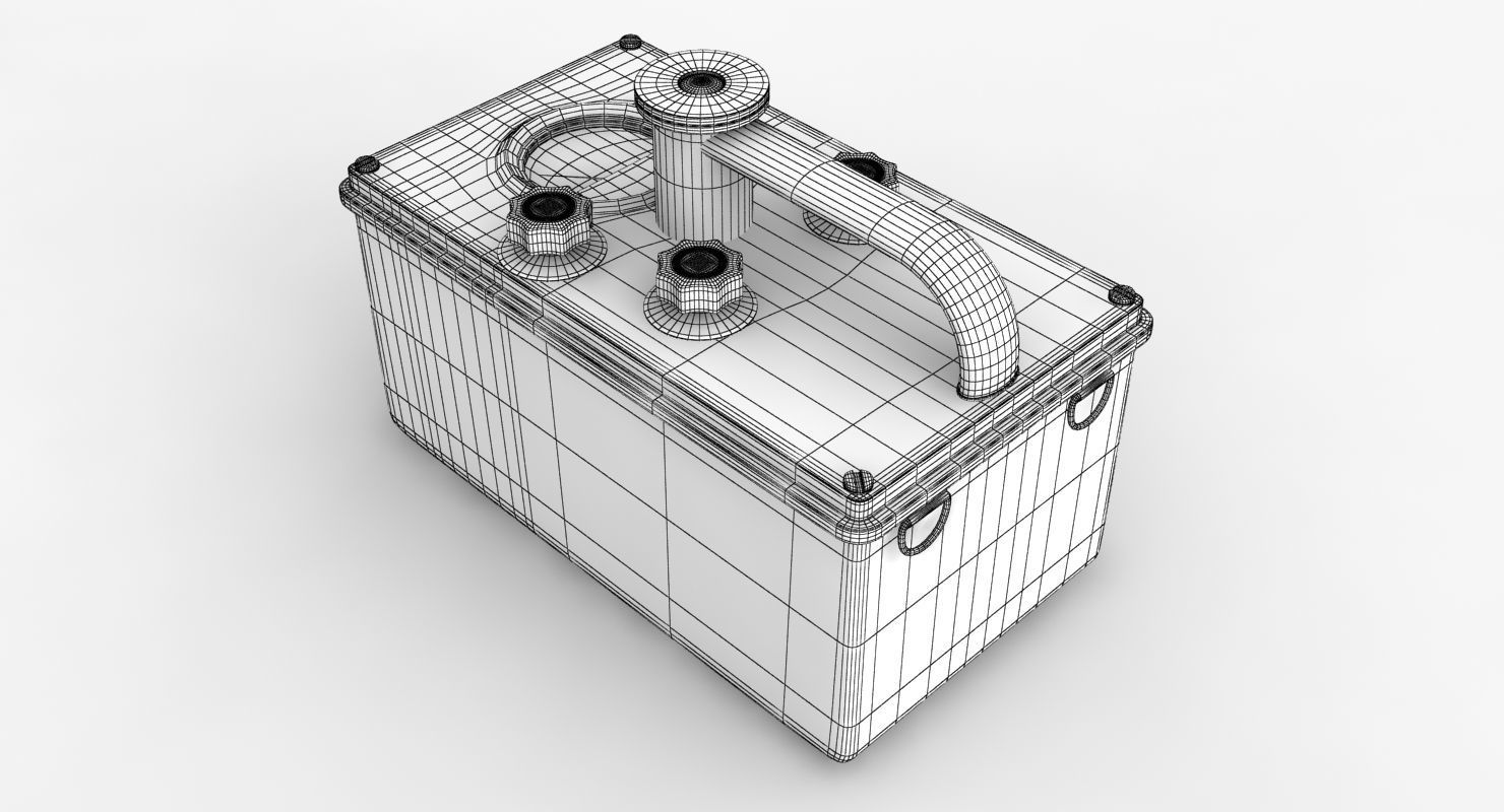 3D model Radiac Set VR / AR / low-poly | CGTrader