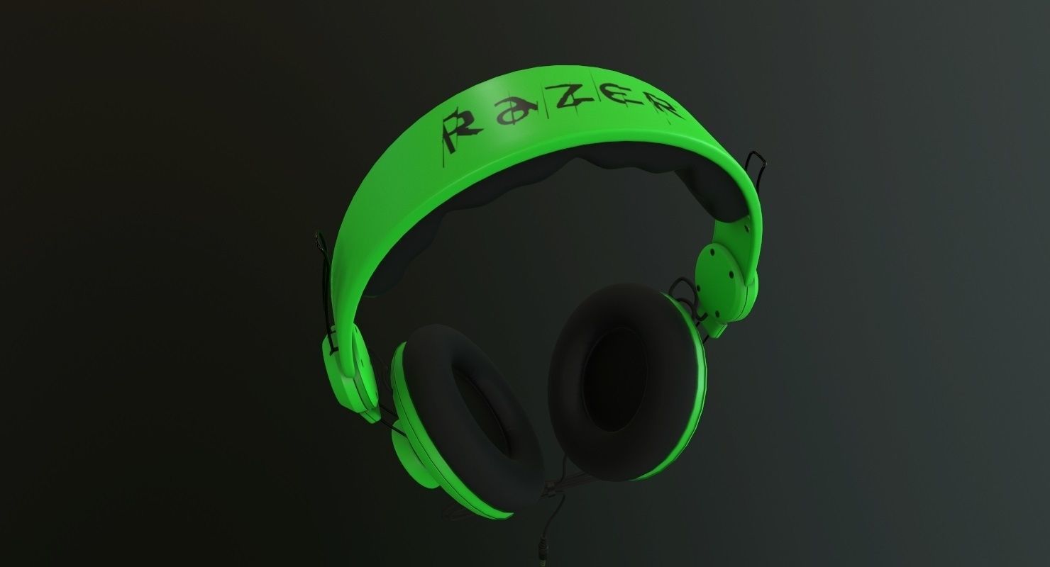 3D model Headphones Razer Orca VR / AR / low-poly | CGTrader
