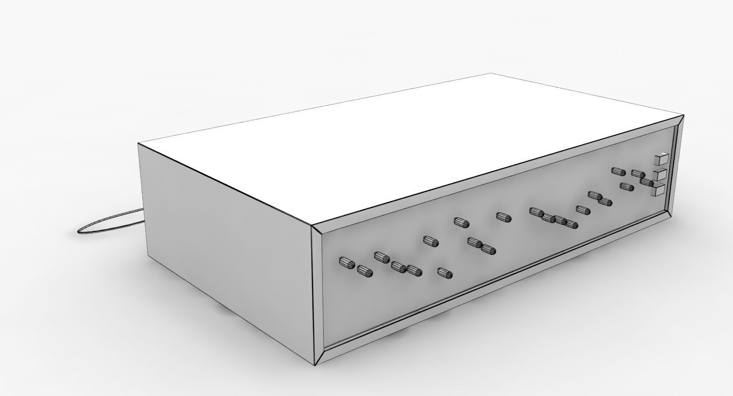 3D model Equalizer Soundcraftsmen SE450 VR / AR / low-poly | CGTrader