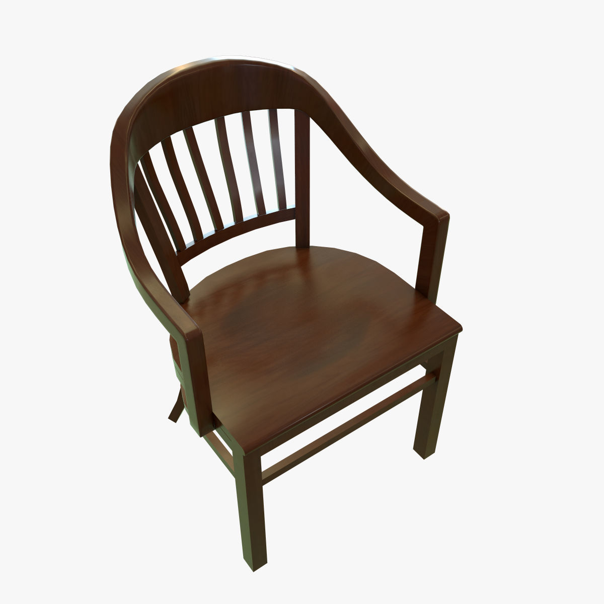 3D model Banker Chair VR / AR / low-poly | CGTrader