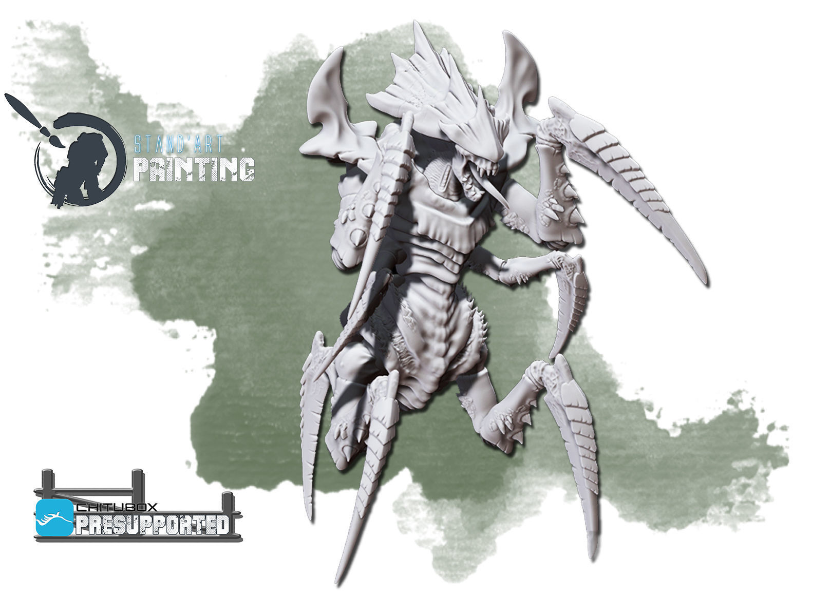 Keepers alien figure 3D model | CGTrader