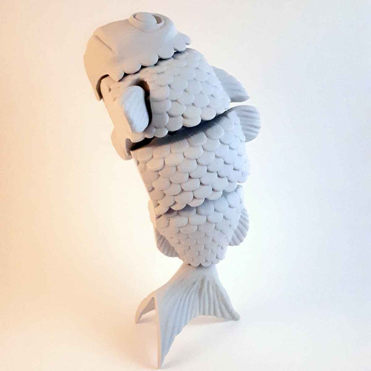 Flexi Fish 3D model 3D printable | CGTrader