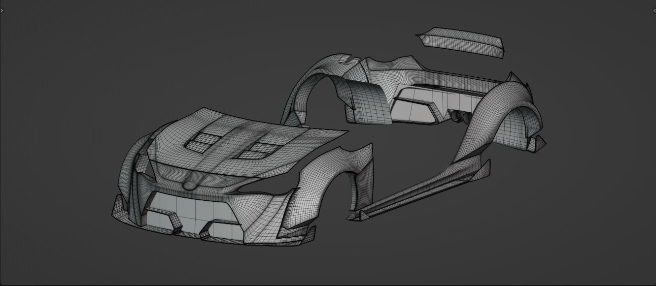 Toyota GT86 Karma V1 Number 06 BodyKit 3D model | CGTrader