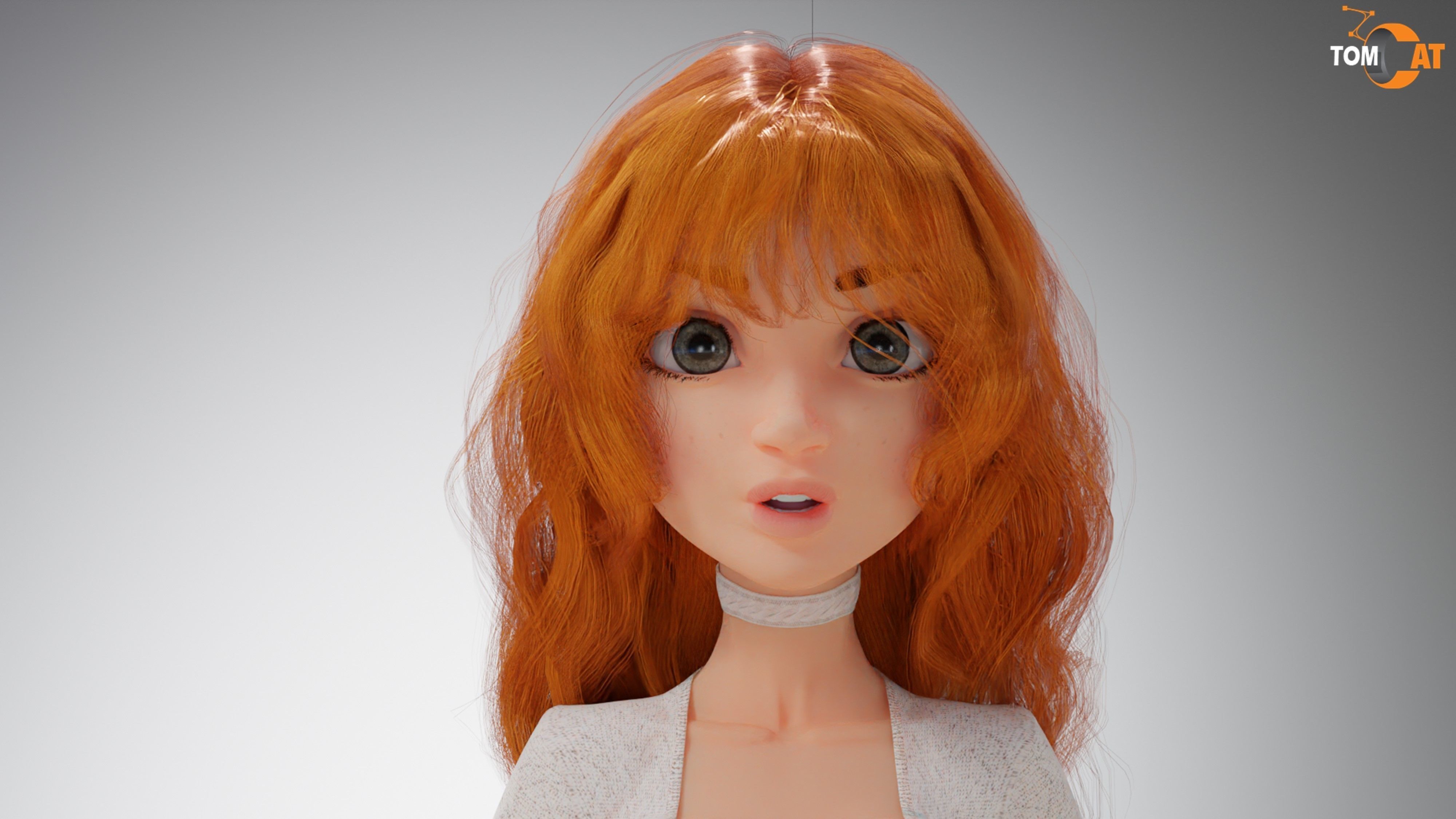 3D model Imogen Rigged Female Dancer for Blender and Unity VR / AR ...