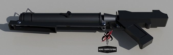 Blaster DC-15s 3D model | CGTrader