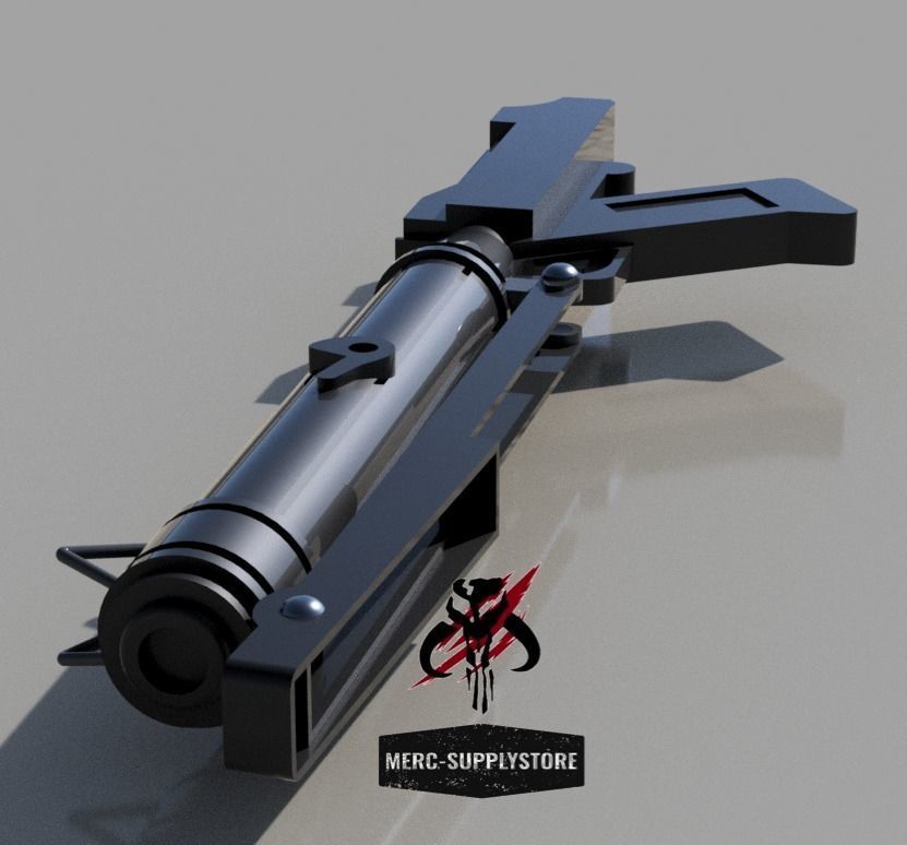 Blaster DC-15s 3D model | CGTrader