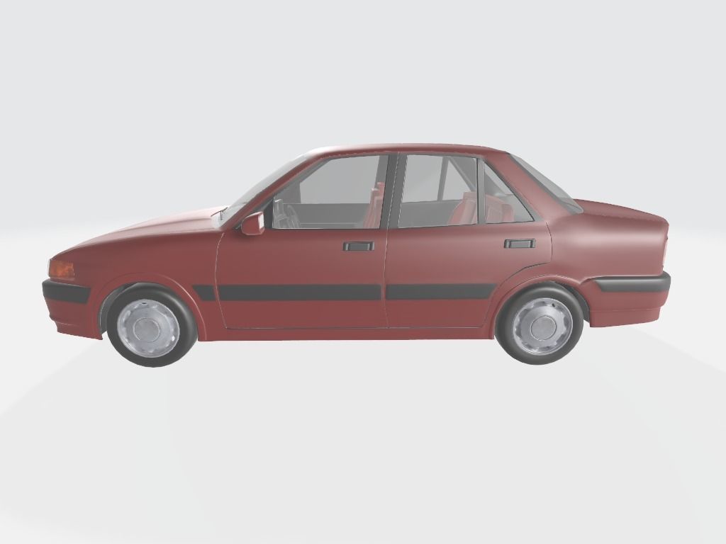 Mazda 323 familia protege or 323 interplay 3D model | CGTrader