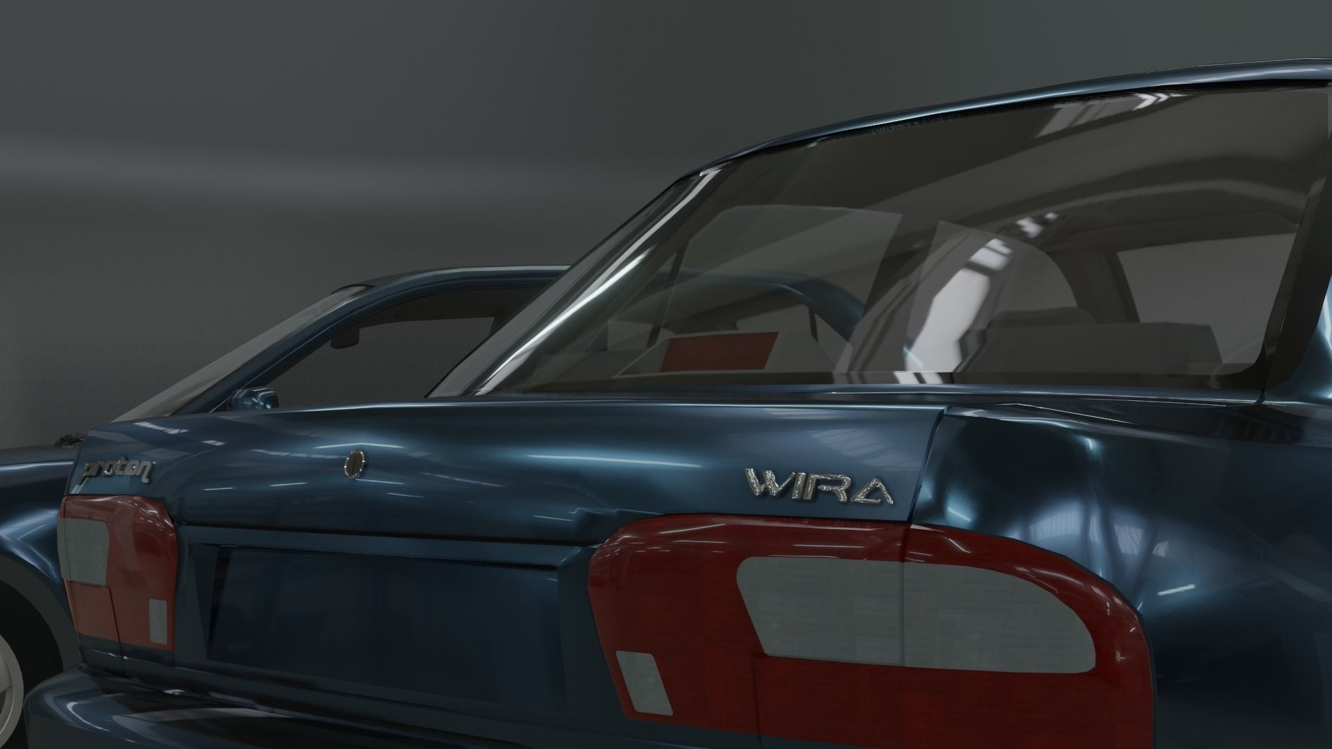 1998 Proton Wira 3D model | CGTrader