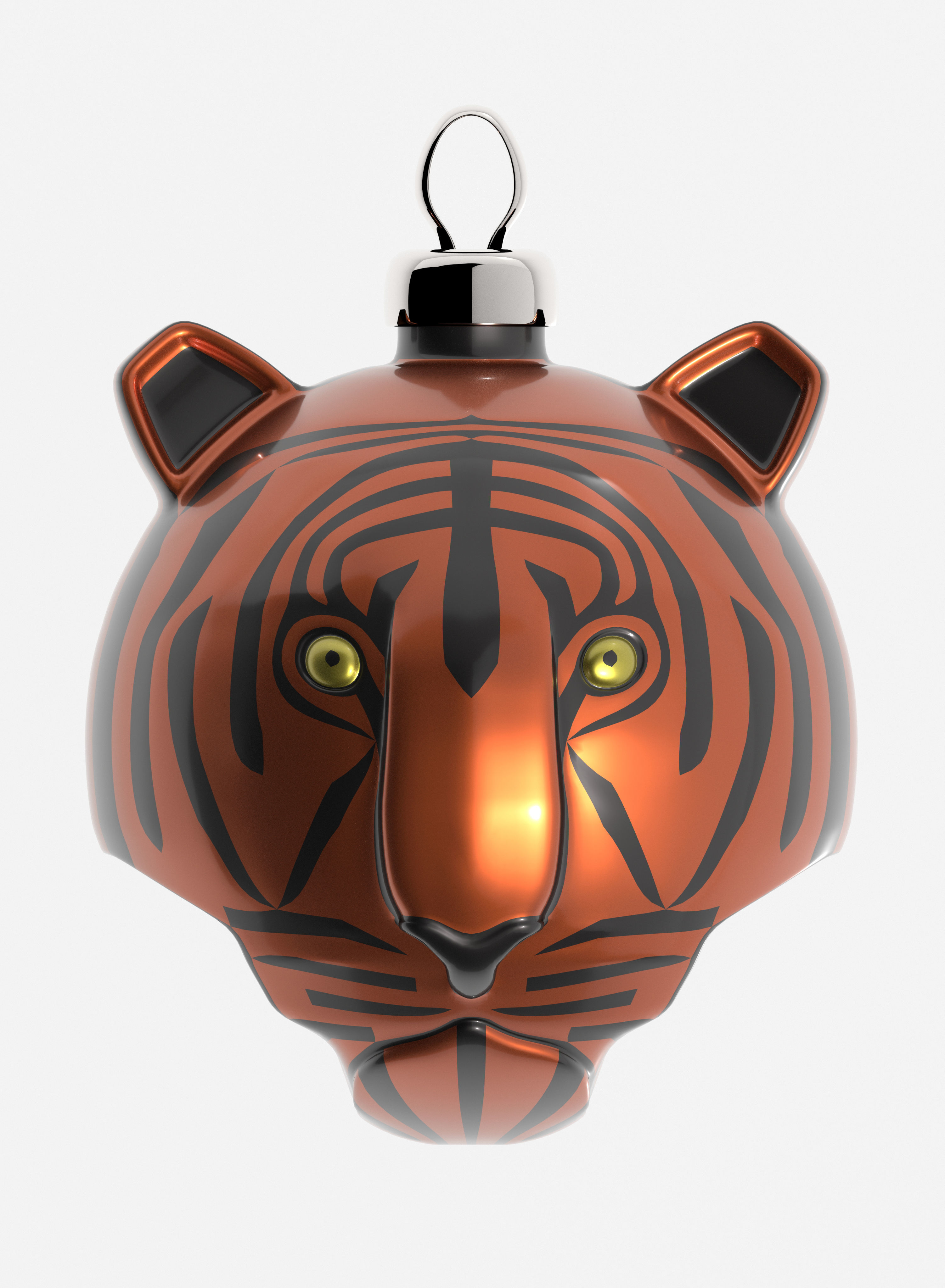 Christmas tiger toys 3D model | CGTrader