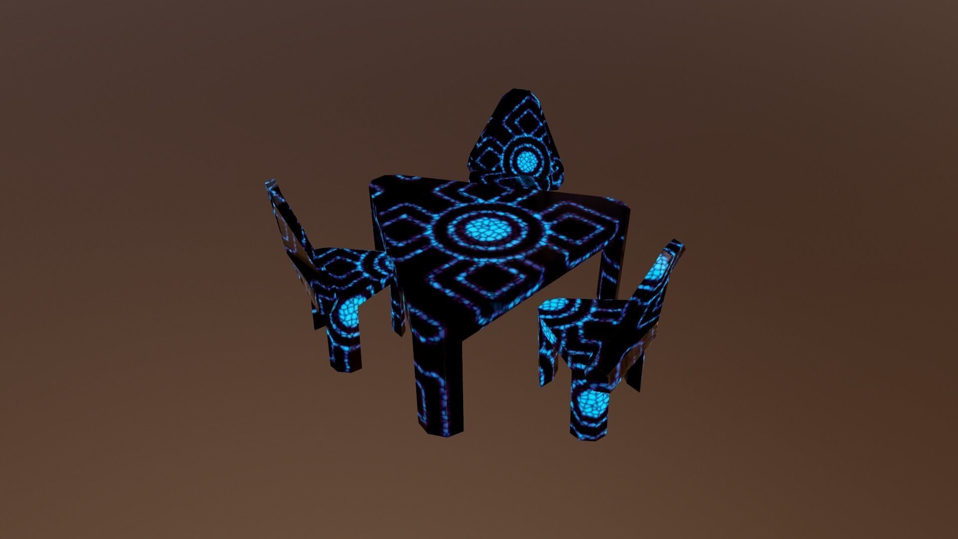 Low Poly Sci-Fi Table free VR / AR / low-poly 3D model | CGTrader