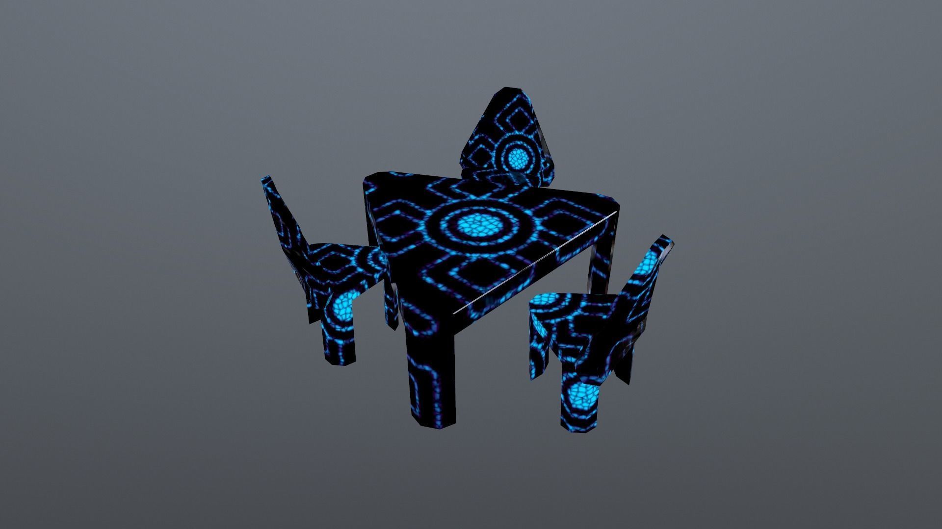 Low Poly Sci-Fi Table free VR / AR / low-poly 3D model | CGTrader