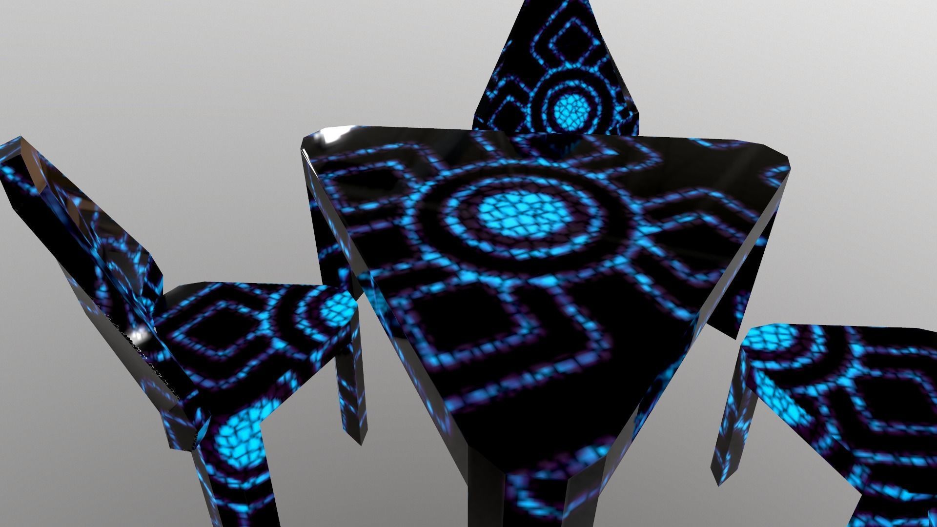 Low Poly Sci-Fi Table free VR / AR / low-poly 3D model | CGTrader