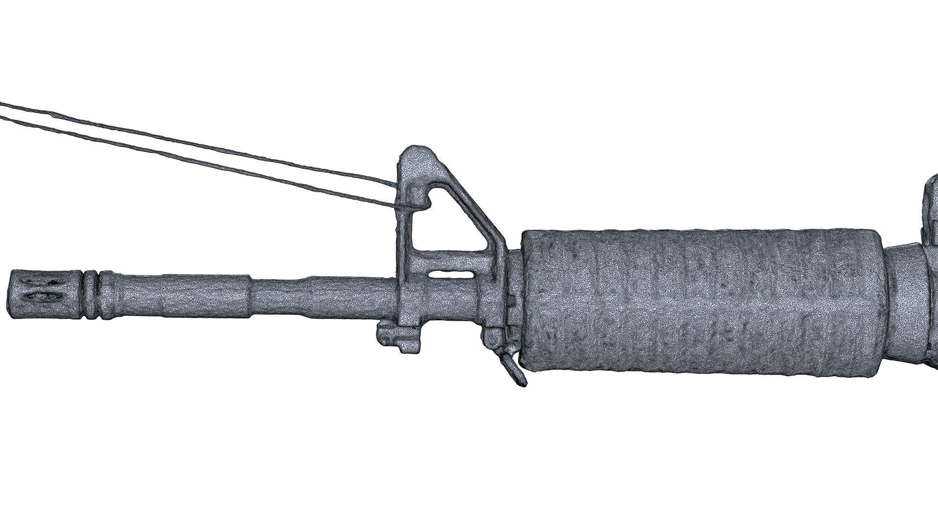 3D Scan and Photo Reference M4A1 RRA SA E01 EDGE 3D model | CGTrader