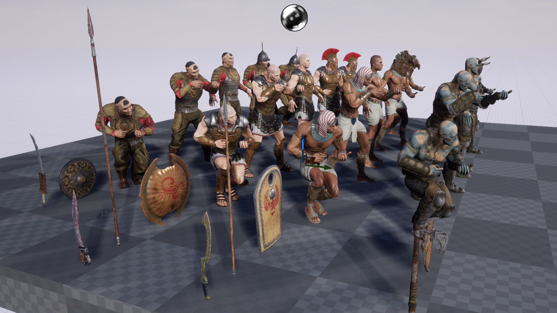 3D model Historical Pack VR / AR / low-poly | CGTrader