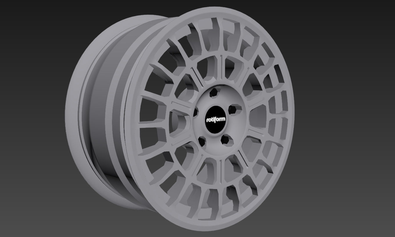 Rotiform DKR 3D model | CGTrader