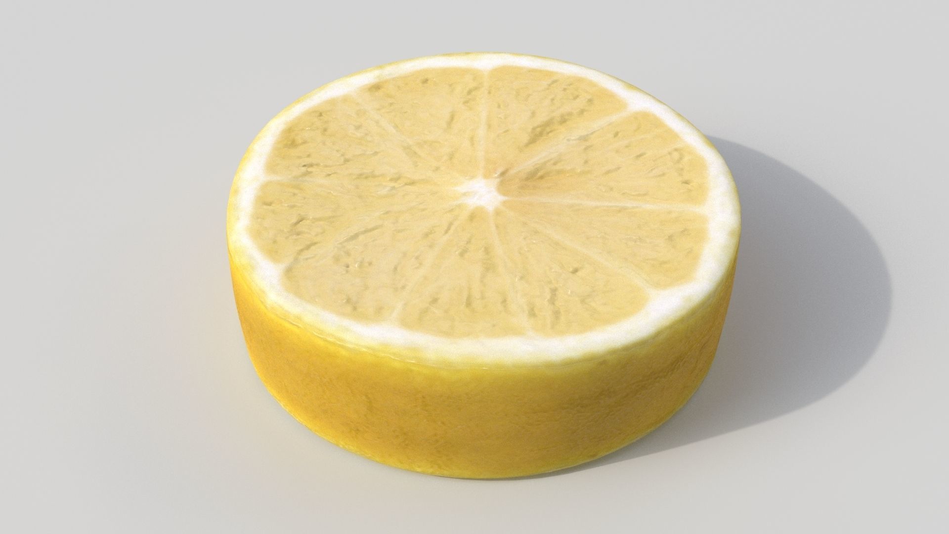 3D model lemon VR / AR / low-poly | CGTrader