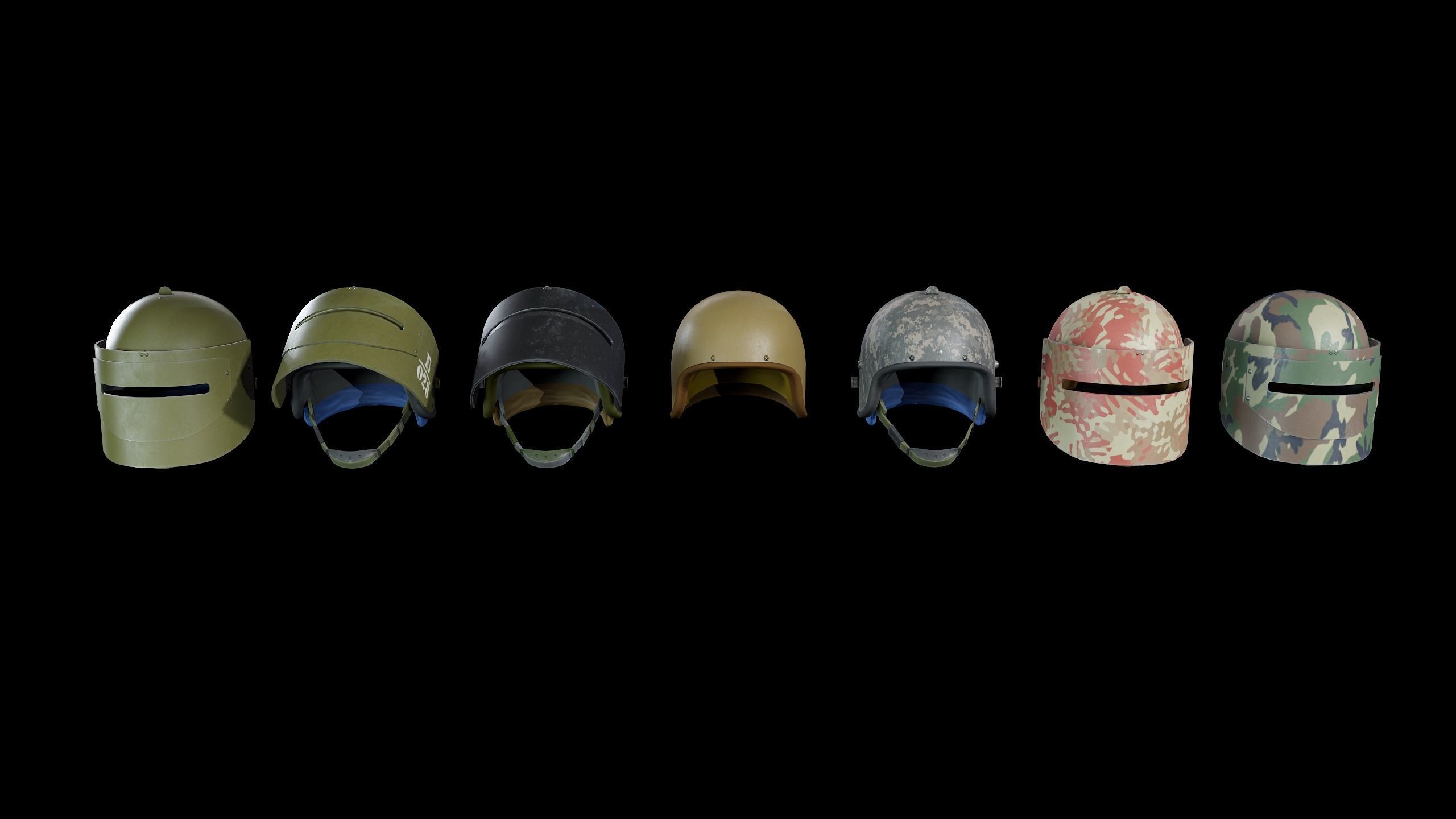 3D model Heavy helmet Maska-1SCH VR / AR / low-poly | CGTrader