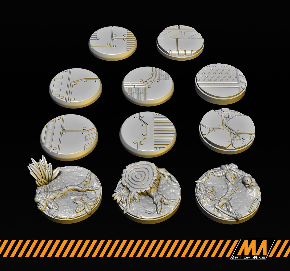 25mm base 3D model 3D printable | CGTrader