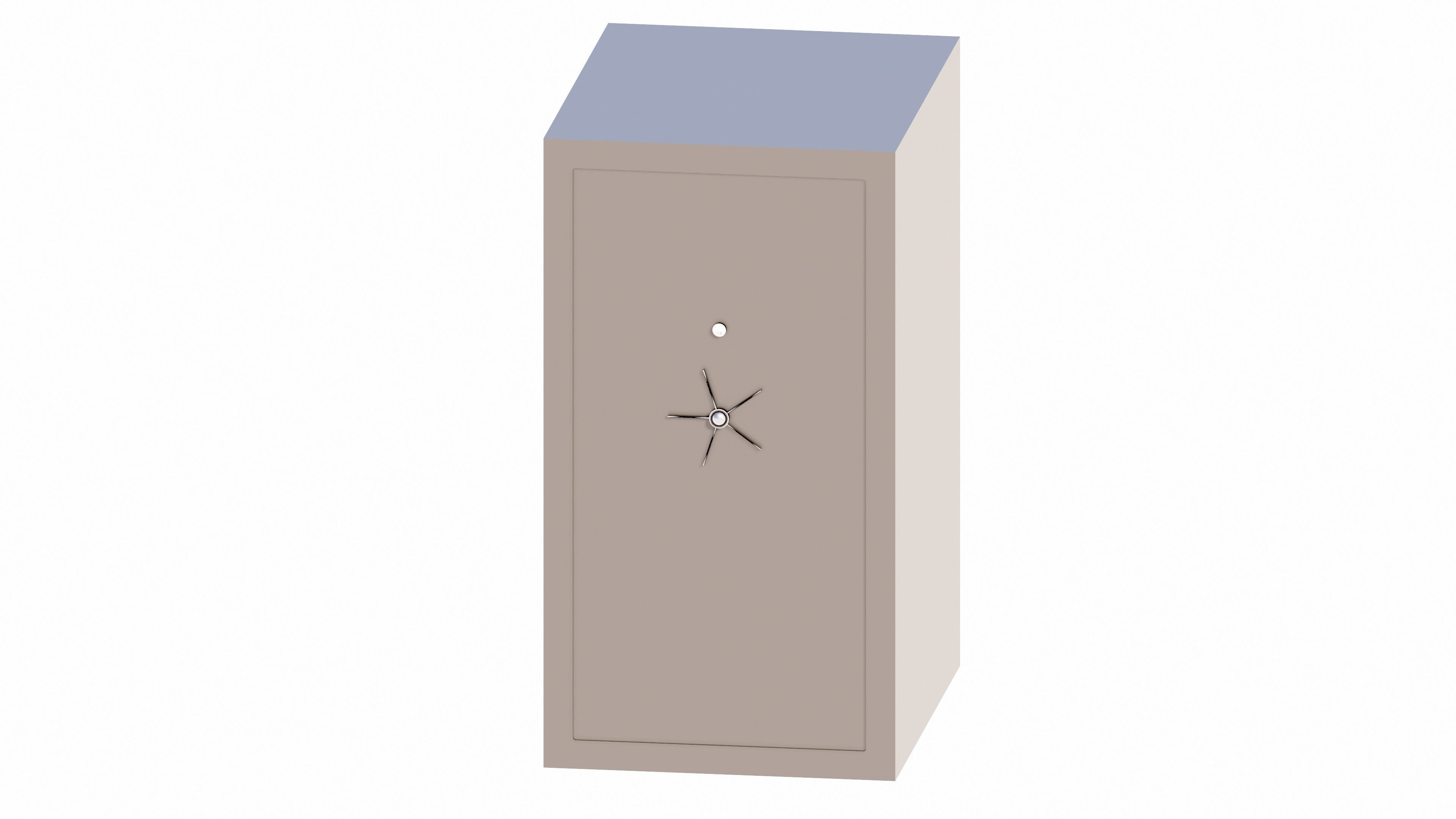 safe 3d model gun 3D model | CGTrader