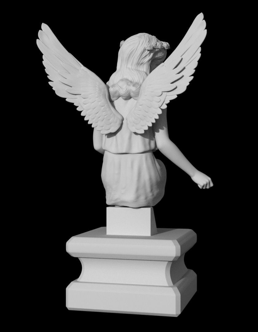 Little Angel 3D model 3D printable | CGTrader