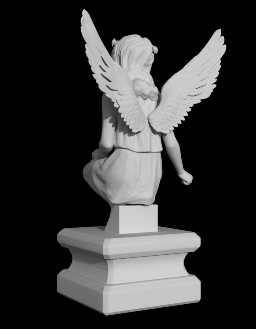 Little Angel 3D model 3D printable | CGTrader