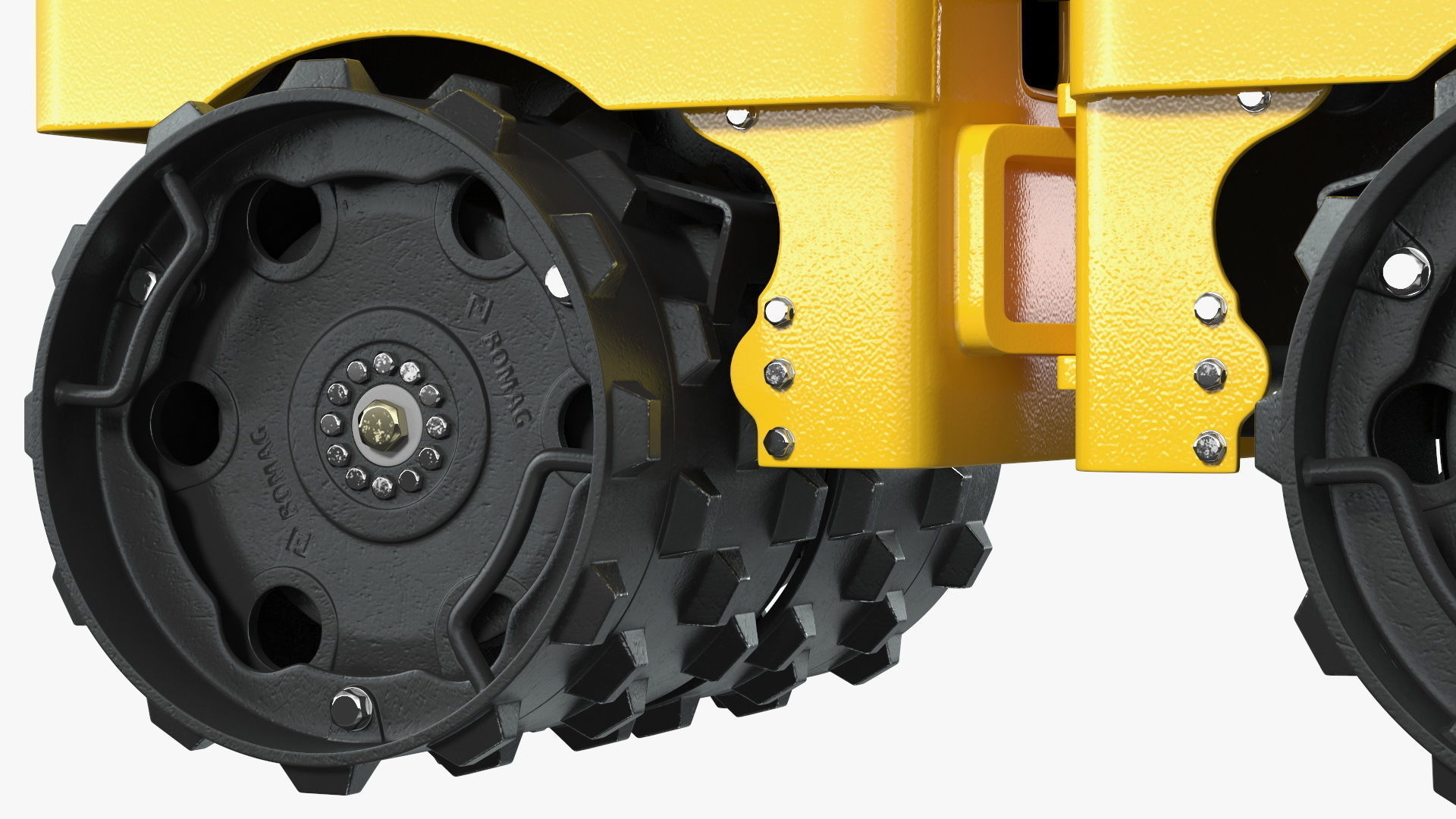Bomag BMP 8500 Trench Roller 3D model | CGTrader