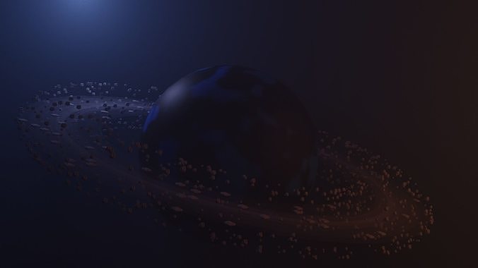 An epic planet 3D model | CGTrader