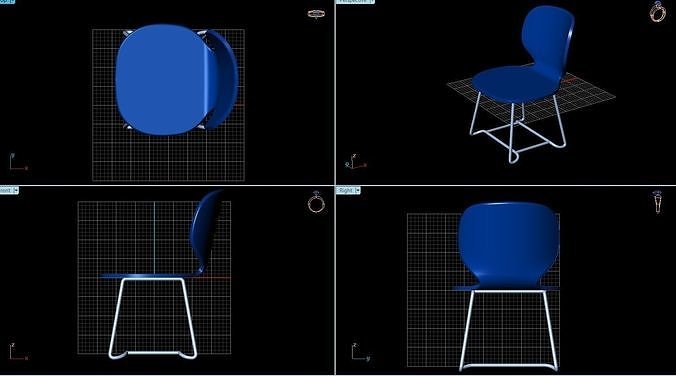 chair 3D model 3D printable | CGTrader