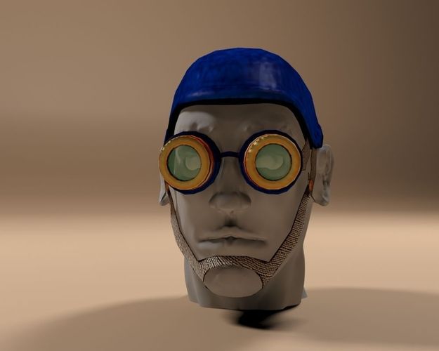 3D model Custom Head Gear VR / AR / low-poly | CGTrader