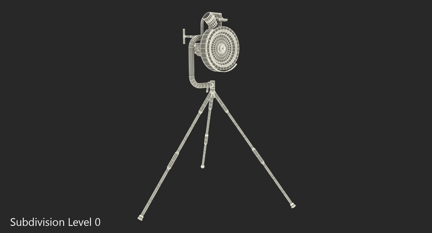 Baseball Pitching Machine 3D model | CGTrader