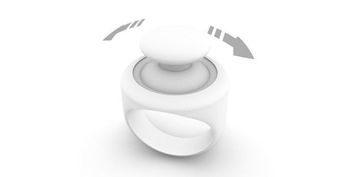 kinetic gamepad joystick ring 3D model 3D printable | CGTrader