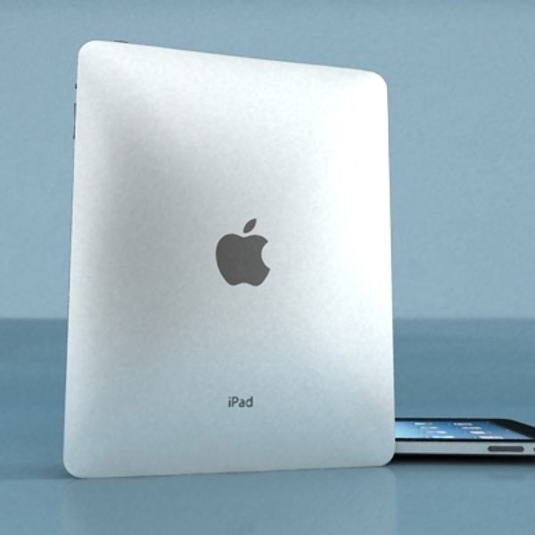 Realistic Apple Ipad High Detail 3D model | CGTrader