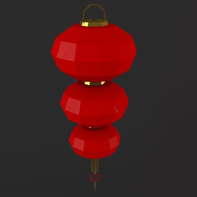 3D model Traditional Chinese Lanterns VR / AR / low-poly | CGTrader